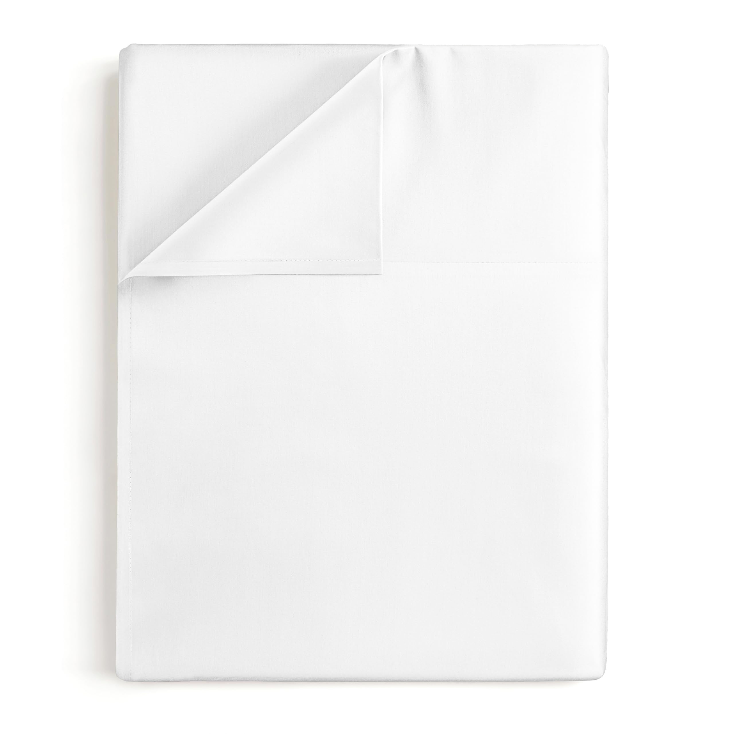 Amazon.com: King 400 Thread Count 100% Cotton Flat Sheet - Comfortable ...
