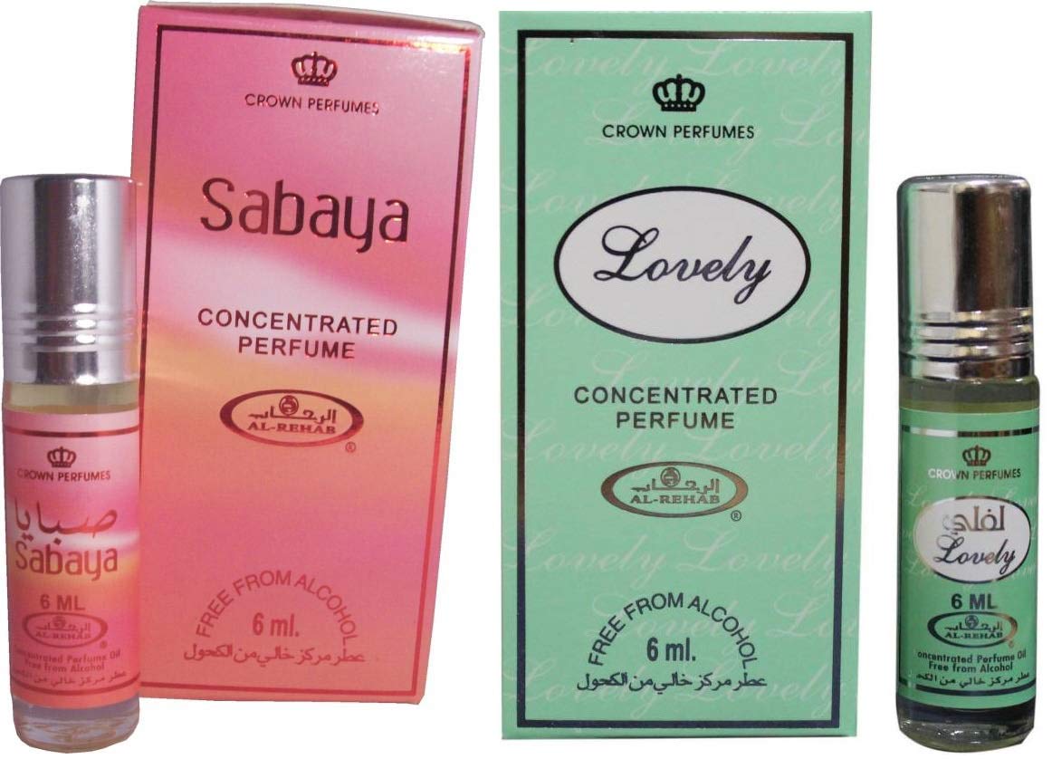 AL-REHAB LOVELY and SABAYA ATTAR Pack of 2 : Amazon.in: Beauty