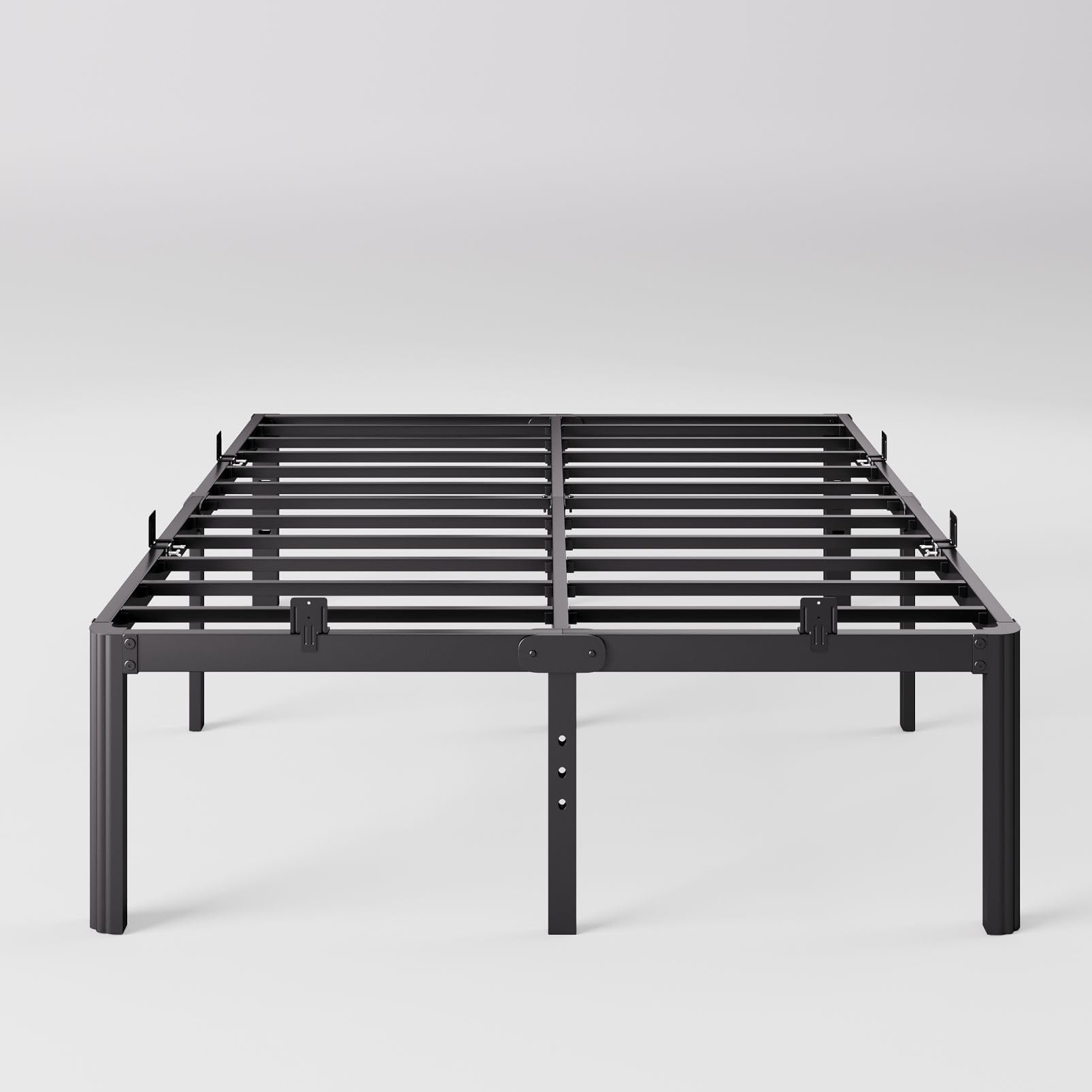 Amazon.com: Hunlostten 18in High Heavy Duty California King Bed Frames ...