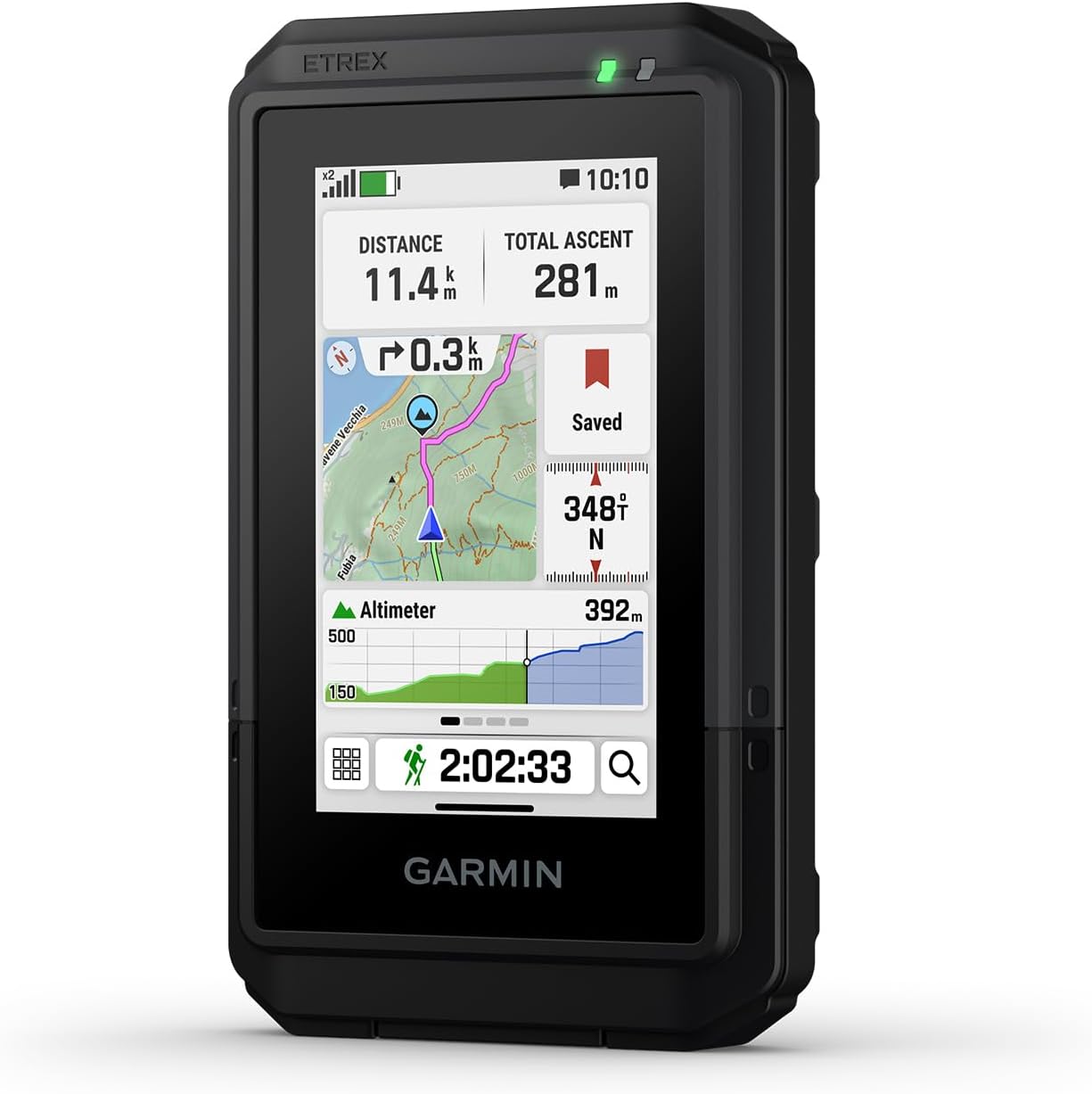 Garmin eTrex Touch, Compact & Lightweight GPS handheld, Touchscreen ...