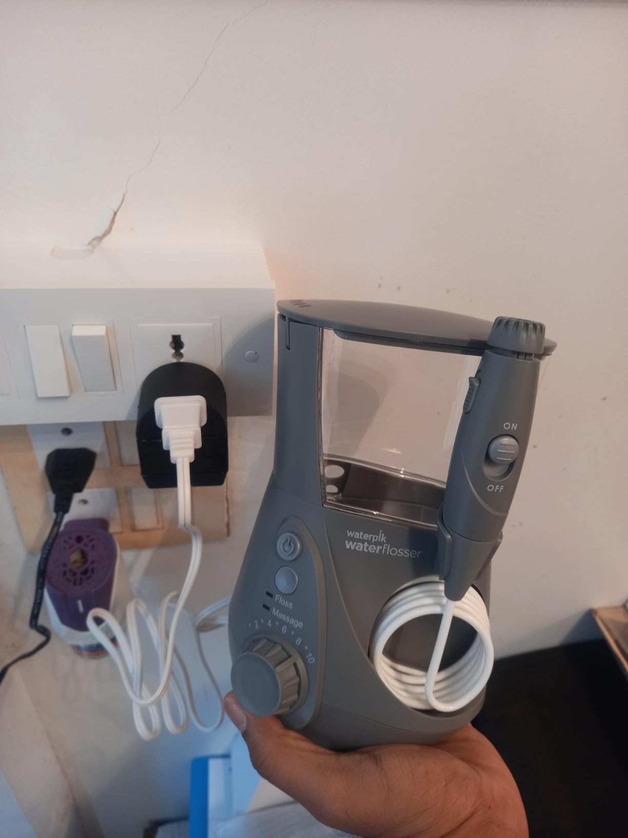 Waterpik Water Flosser Electric Dental Countertop Oral Irrigator For ...