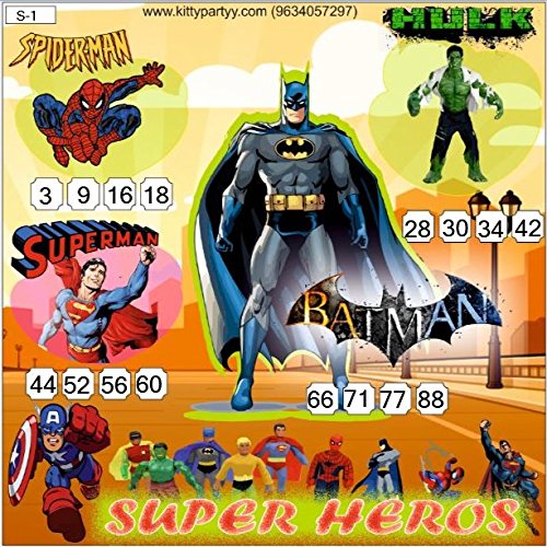 Buy Super Heroes Tambola Ticket Online at Low Prices in India - Amazon.in