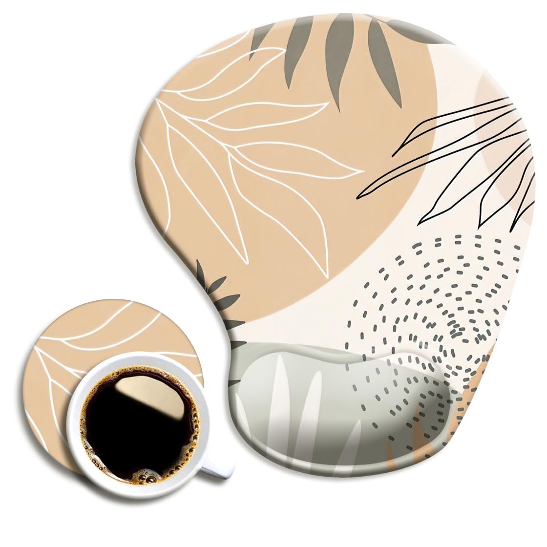 Amazon.com: Ergonomic Mouse Pad with Wrist Support,Mouse Pads with Non ...