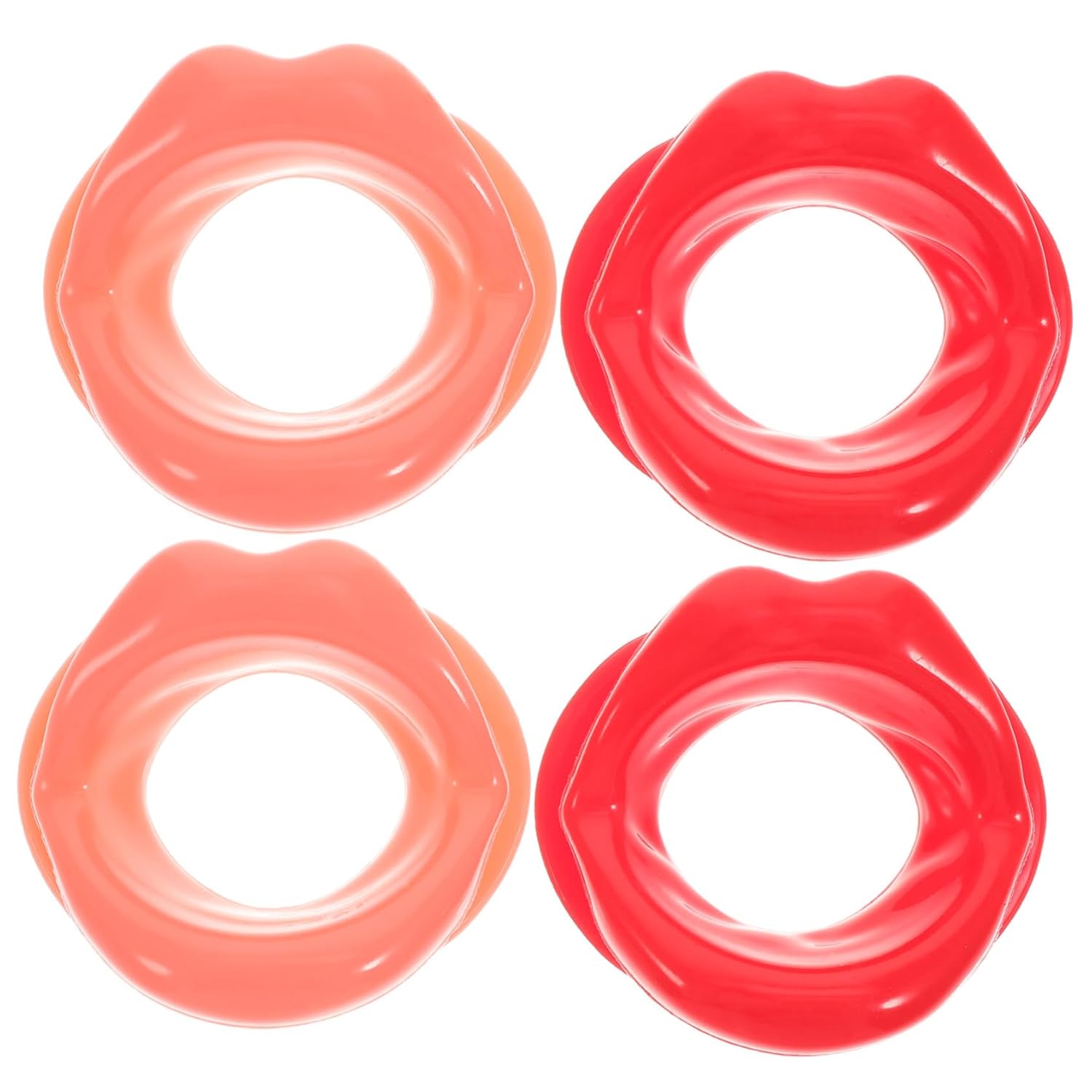 Amazon.com : BIUDECO 4pcs Face Massage Tools Rubber Muscle Lips Trainer ...