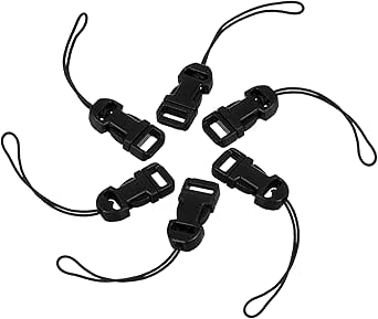 Amazon.com: Quick Release Camera Strap, 6 Pcs Black QD Loops Connector ...