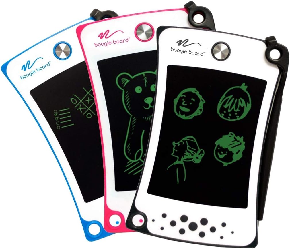 Amazon.com: Boogie Board Jot Pocket Writing Tablet - Includes Small 4.5 ...