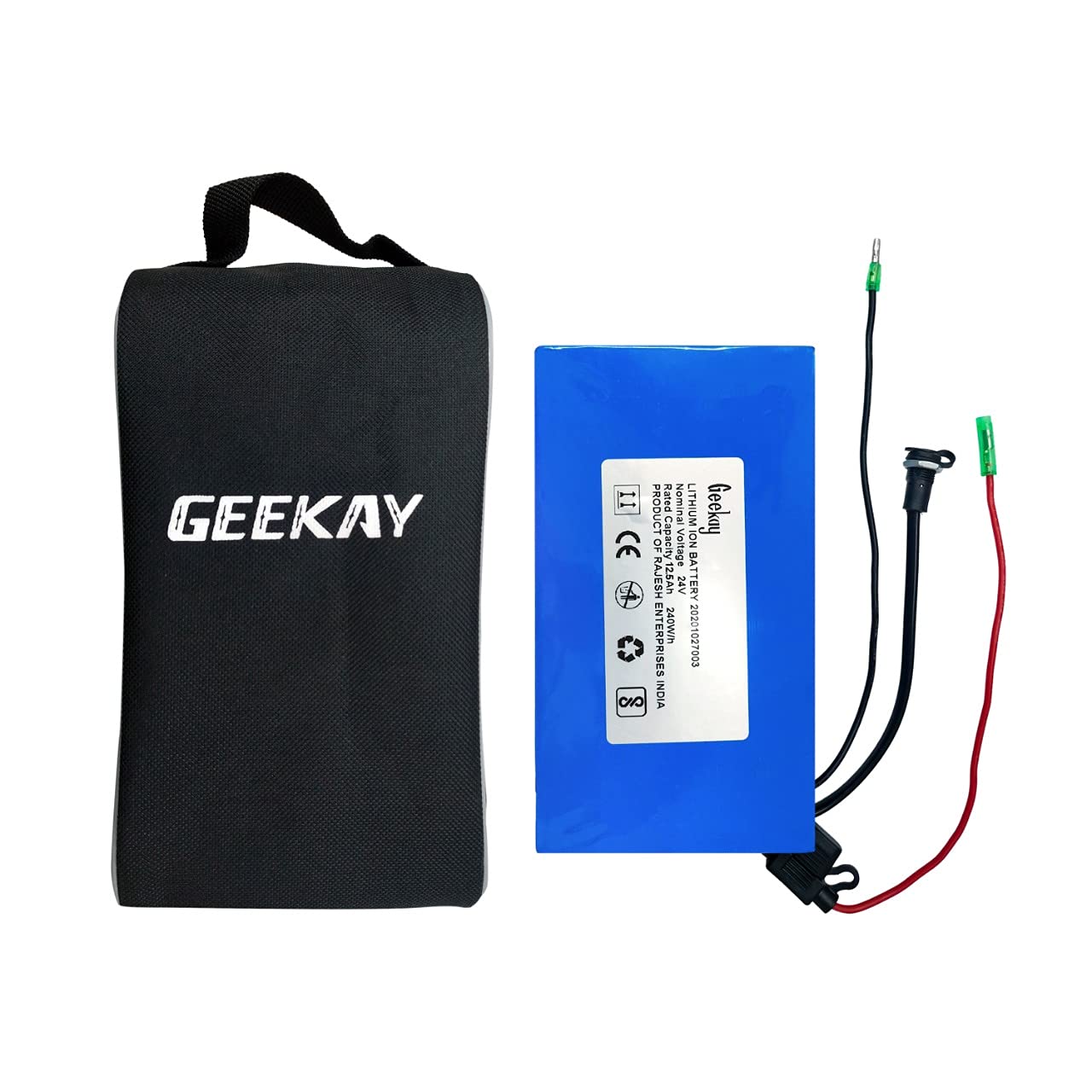 Geekay 24 V 12 5 Ah Soft Pack Lithium Ion | Desertcart New Zealand