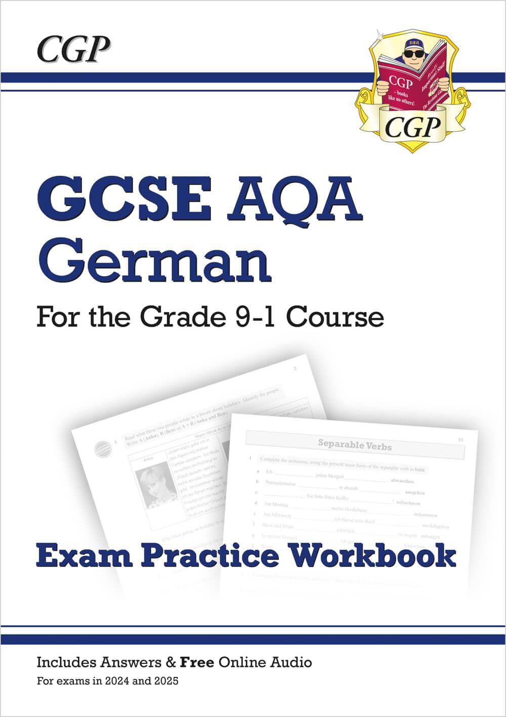 GCSE German AQA Exam Practice Workbook: includes Answers & Online Audio ...