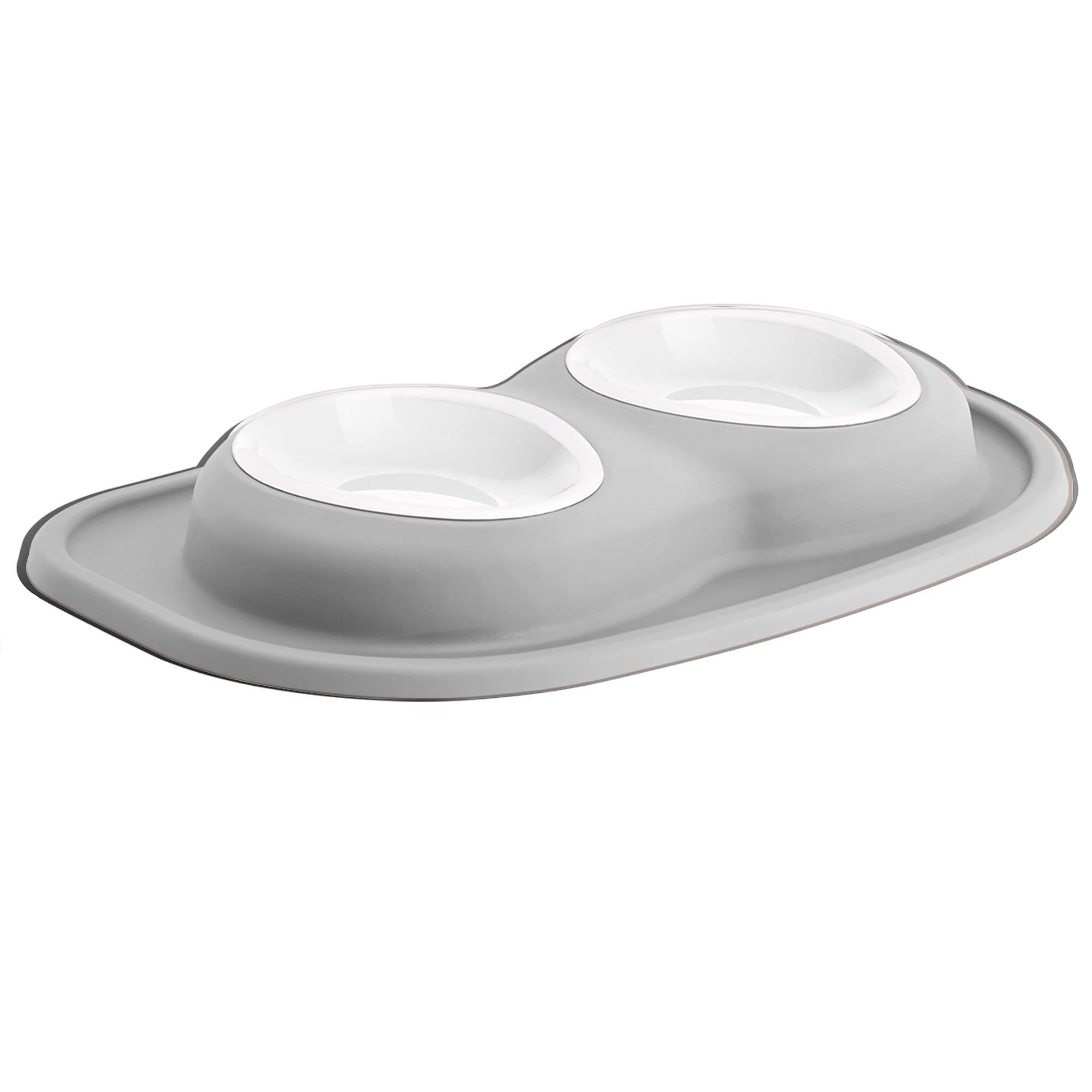 Pet Supplies : WeatherTech Double Low Pet Feeding System w/Plastic Dog ...