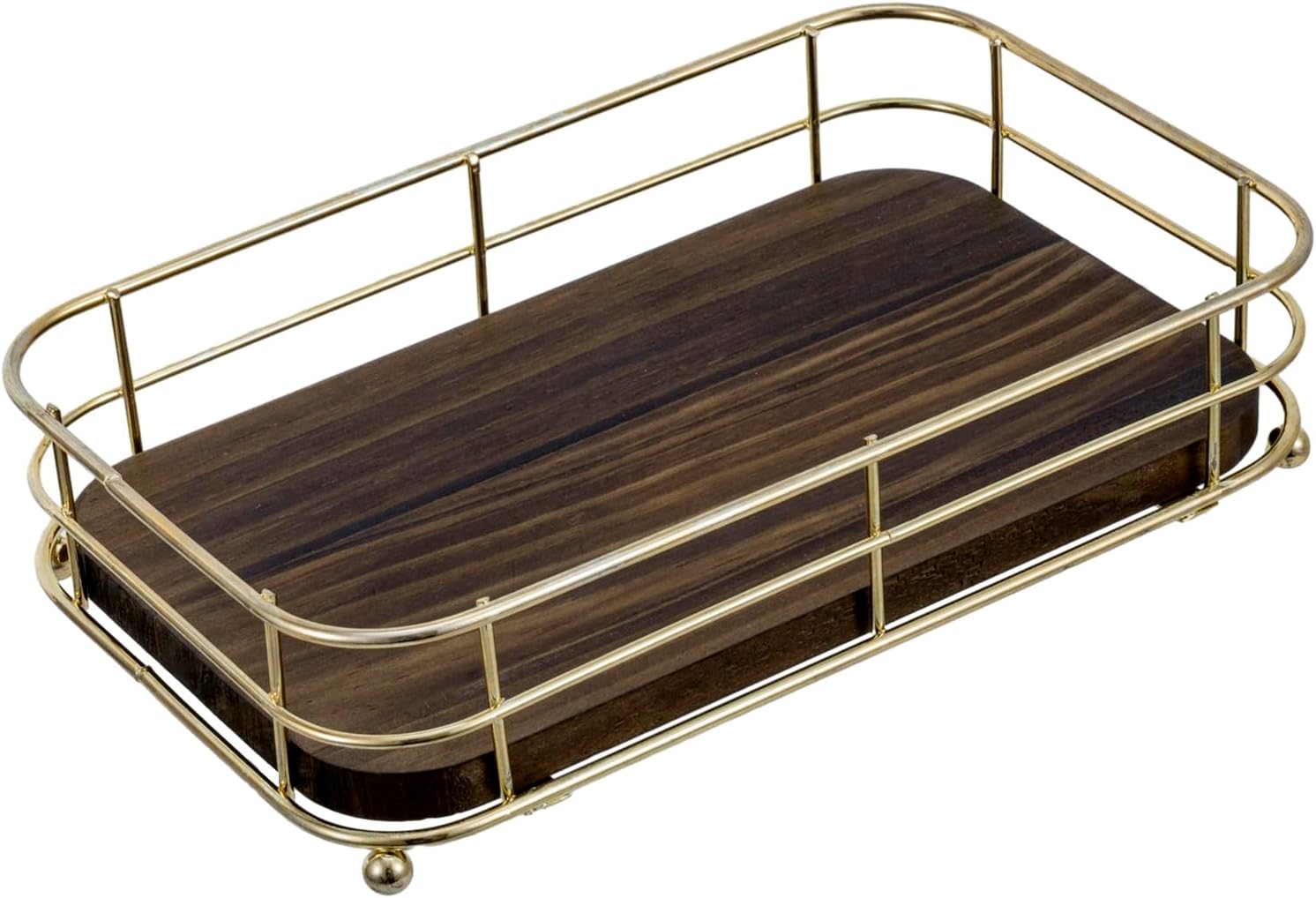 Amazon.com: MyGift Deluxe Industrial Matte Black Metal Wire and Rustic ...