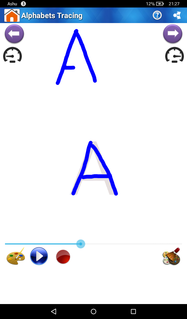 Alphabets & Numbers Tracing and Drawing - App on Amazon Appstore