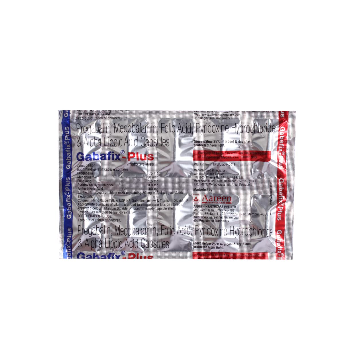 Gabafix Plus Tablet 10's : Amazon.in: Health & Personal Care