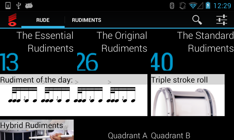 Rude - Rudiment Practice Pad:Amazon.com:Appstore for Android