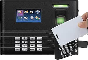 Amazon.co.jp: Time Card Recorder, ZK IN01-A TCP/IP USB Biometric ...