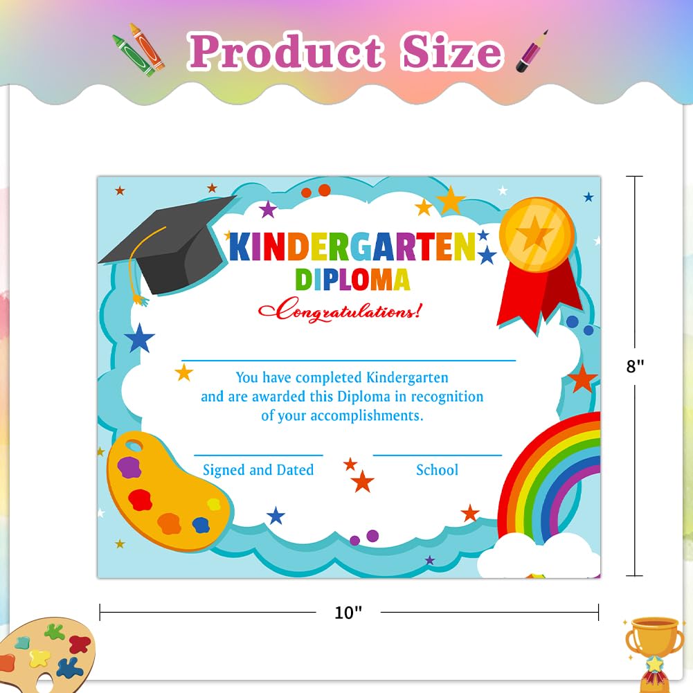 Kinder Graduation Border Design