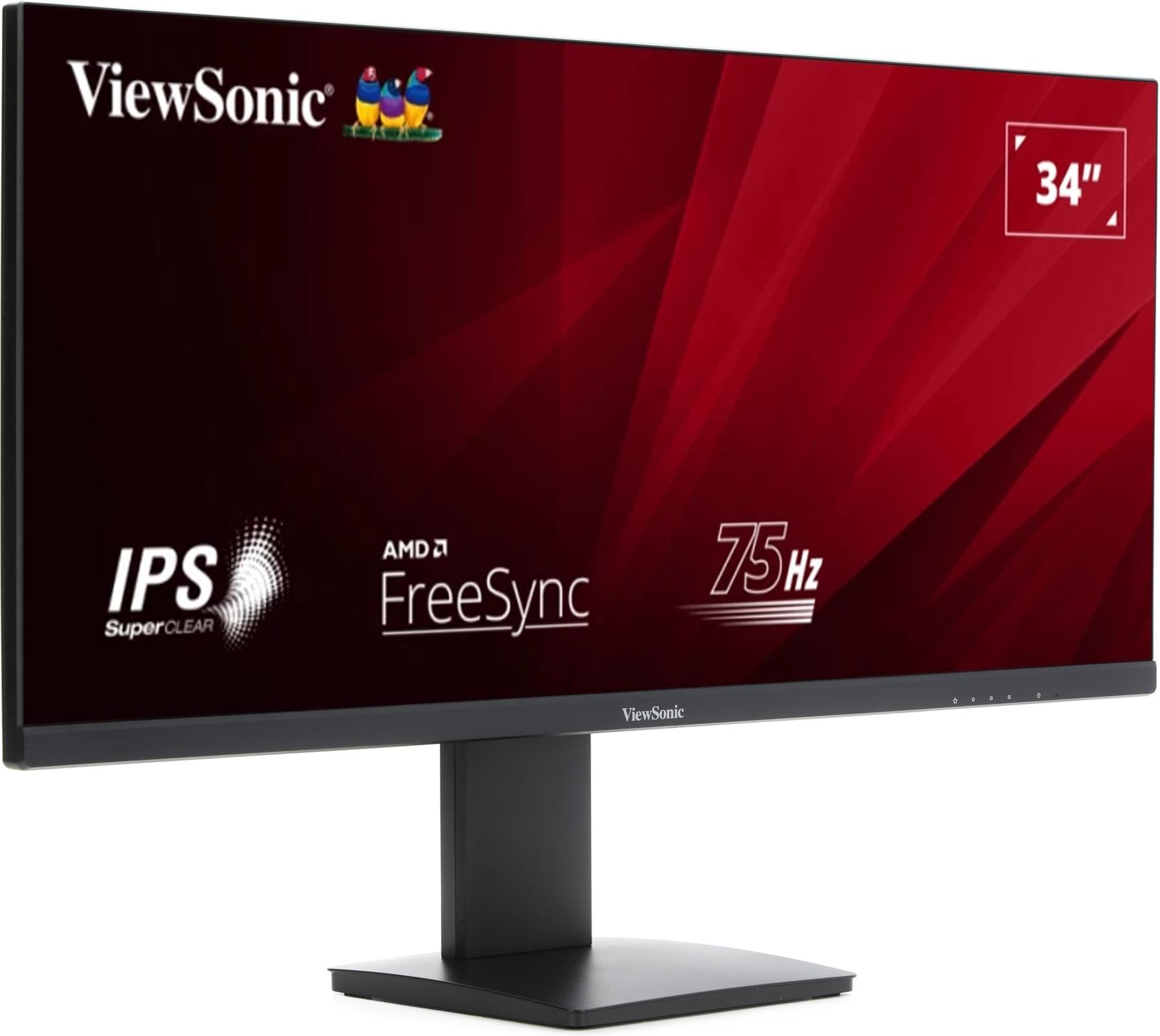 ViewSonic VA3456-MHDJ 34 Inch 21:9 UltraWide WQHD 1440p IPS Monitor ...