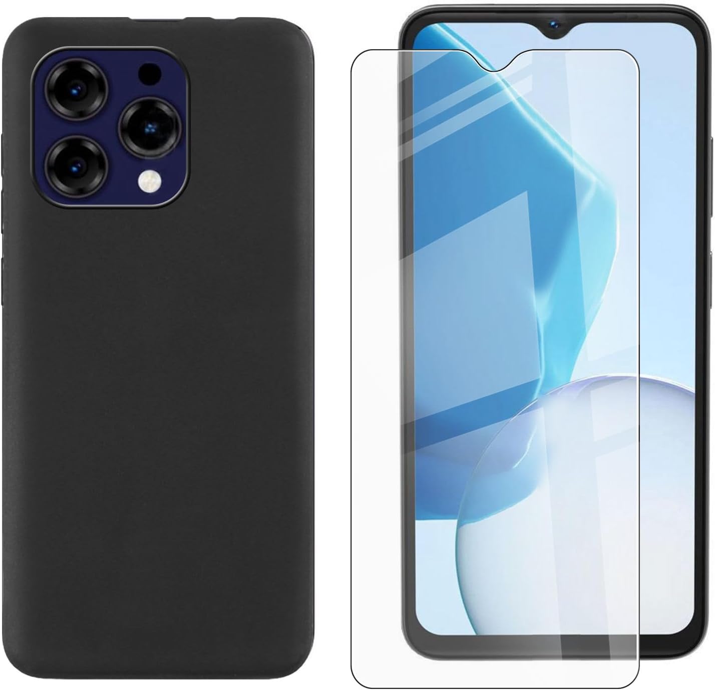 Amazon.com: IJTYHF Cover for Doogee N55 (6.56 inch) Screen Protector ...