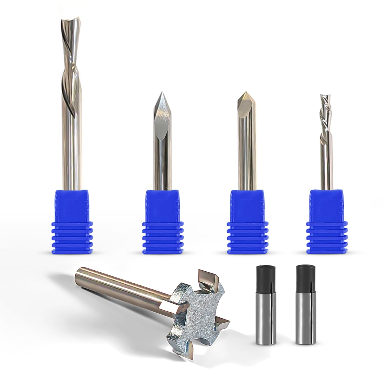 IDC Woodcraft Essential CNC Router BITS Starter Set - Top 5 Must-Have ...