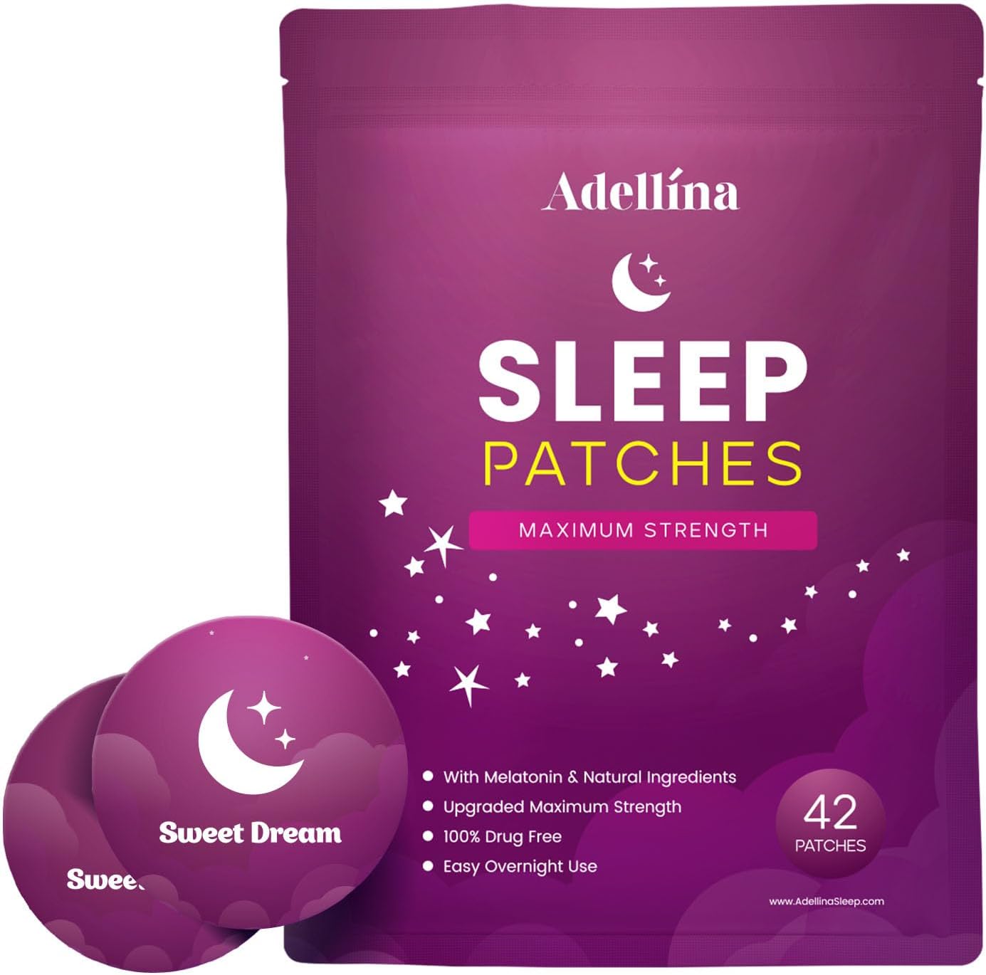 Amazon.com: Sleep Patches for Adults Extra Strength: Easy-to-Apply ...