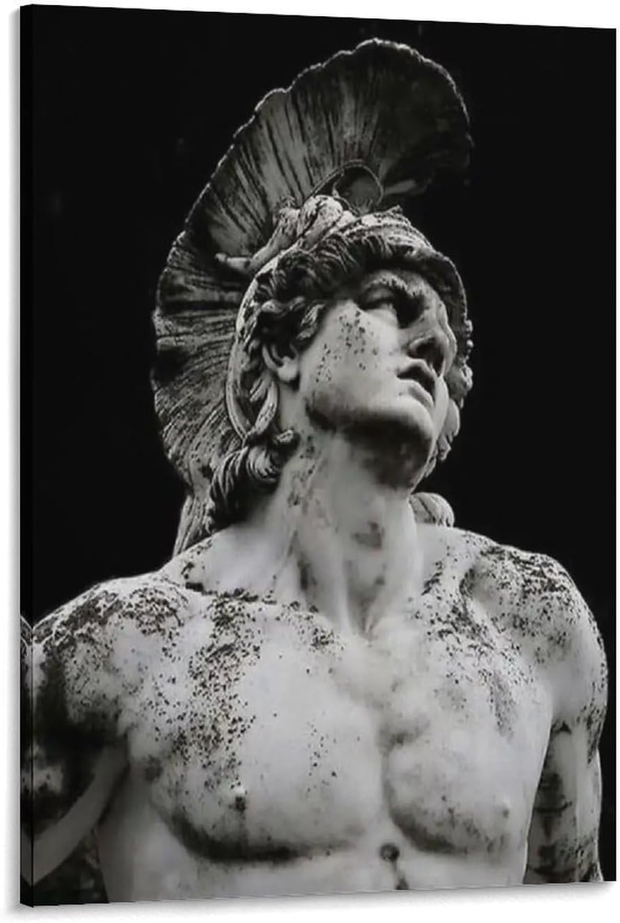 Amazon.com: Greek Sculpture Achilles Poster Frame Wall Decor Posters ...