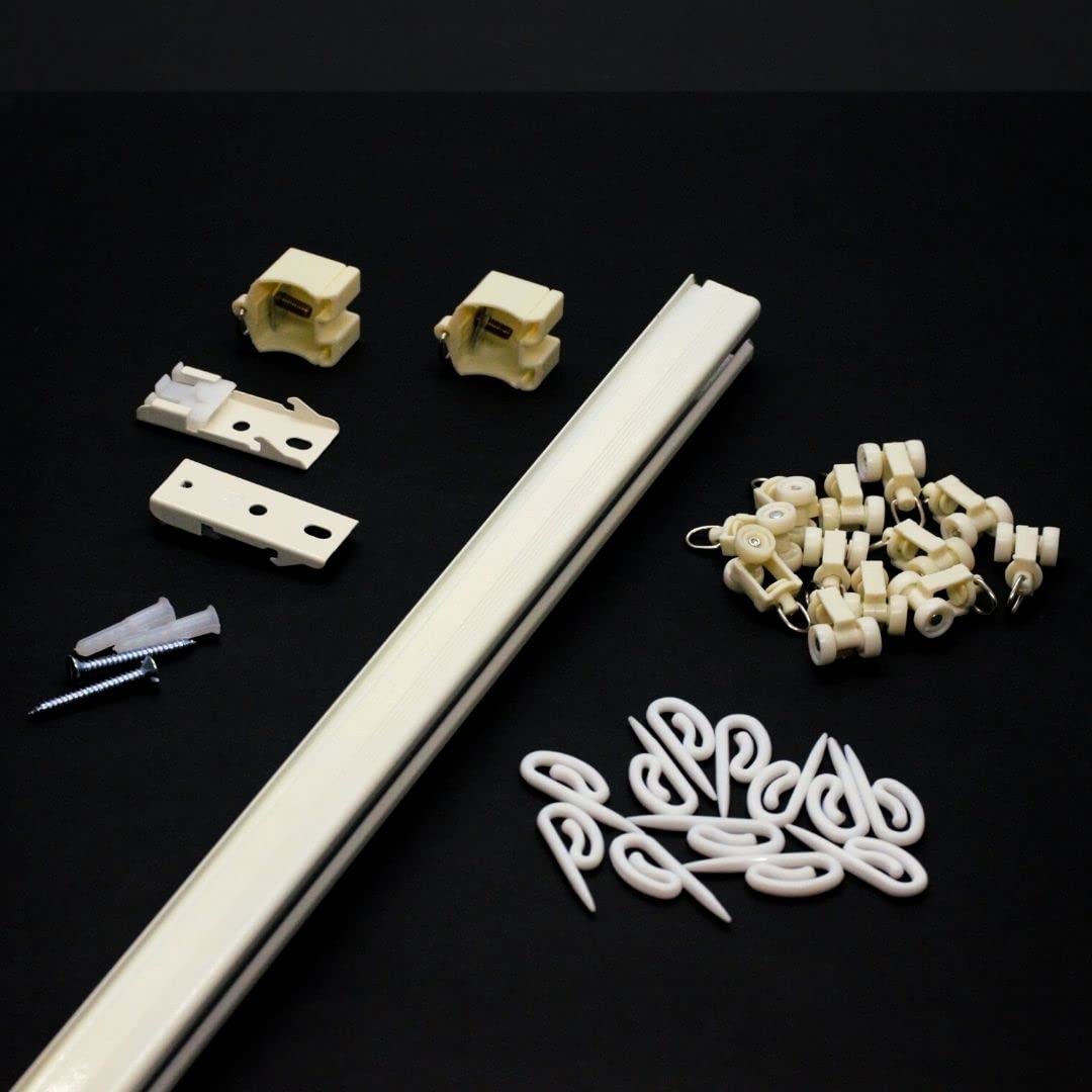 Buy FAPBADRI M Track Curtain Channel for a Window/Door Measuring Less ...