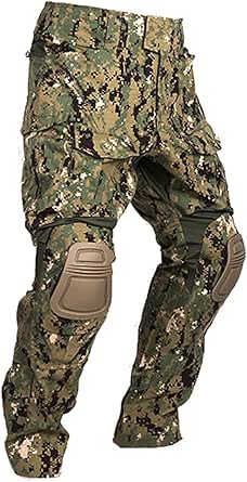Amazon.com: Military Paintball Clothes Airsoft Hunting BDU Pants Combat ...