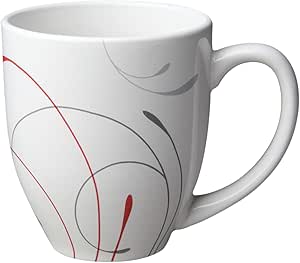 Amazon.com | Corelle Impressions Splendor 13-oz Stoneware Mug: Coffee ...