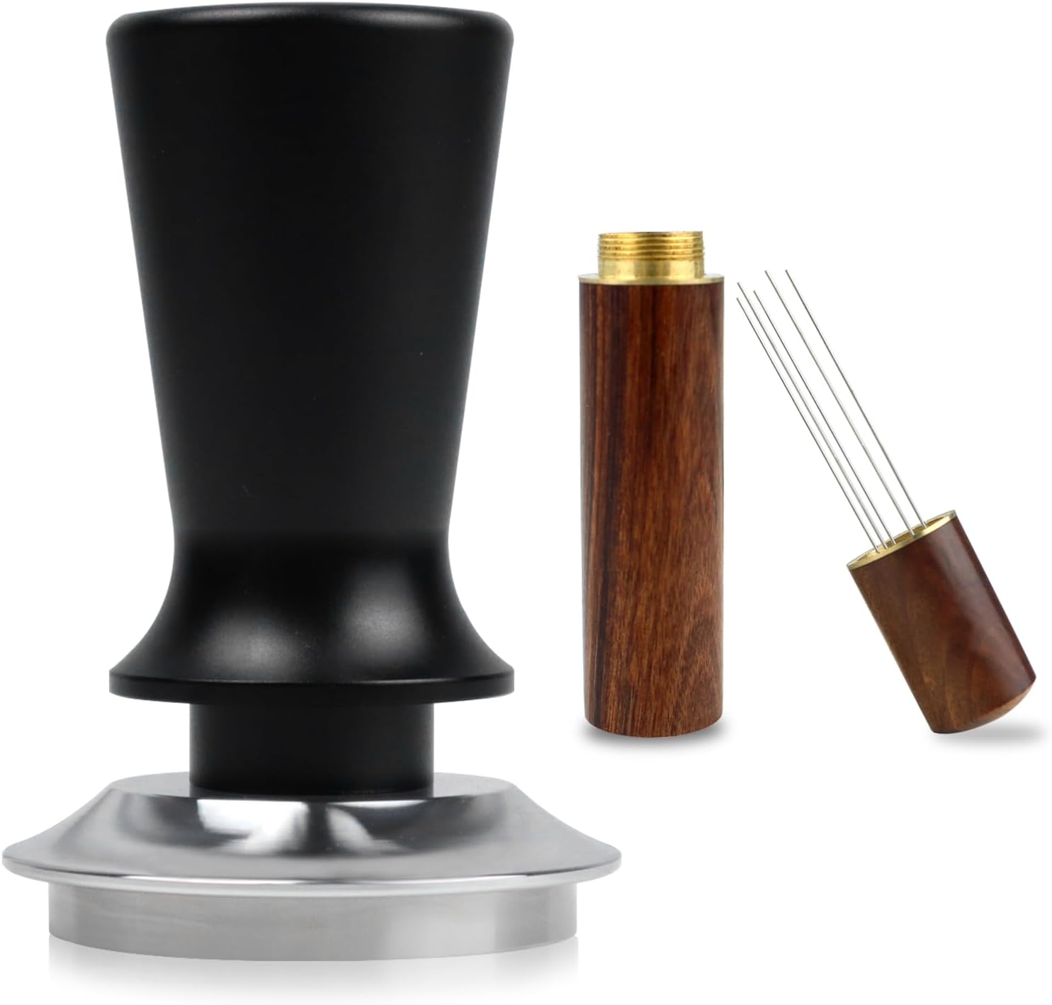 Amazon.com: Espresso Tamper 51mm & Espresso Stirrer, Coffee Tamper for ...