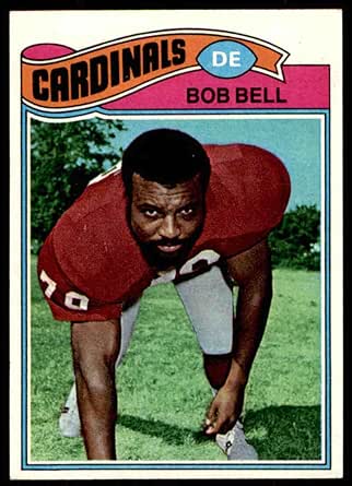 Amazon.com: Football NFL 1977 Topps #241 Bob Bell Cardinals ...
