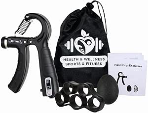 Grip Strengthener – 3 x Piece Home Gym, Strength Training Equipment ...