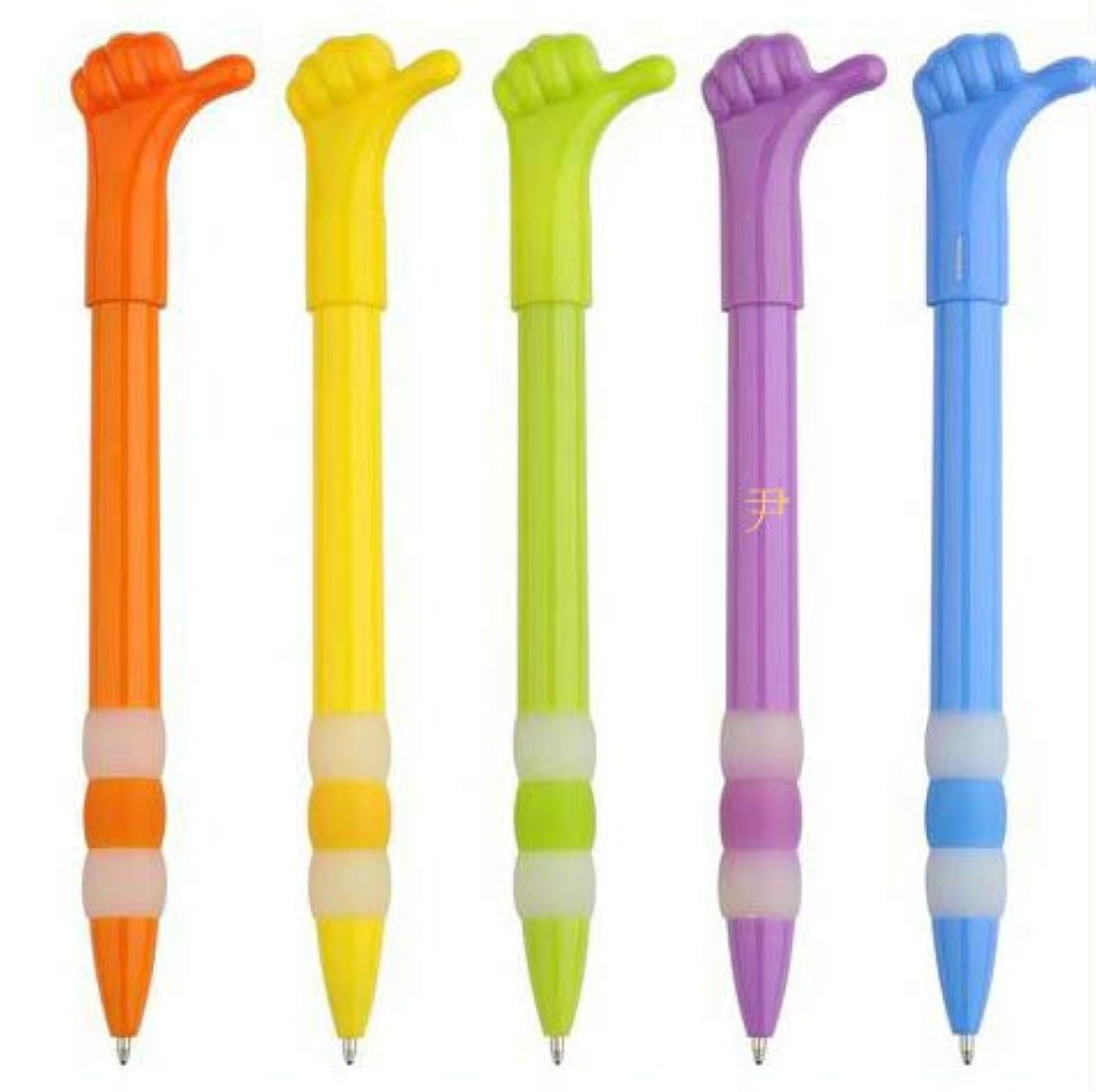 Amazon.com : RuiLing 6PCS Thumbs Up Pen Lovely Ball Pen Ballpoint Pen ...