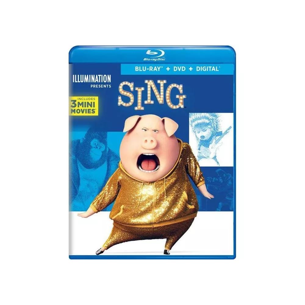 Amazon.com: Sing - Blu-ray + DVD + Digital : Movies & TV
