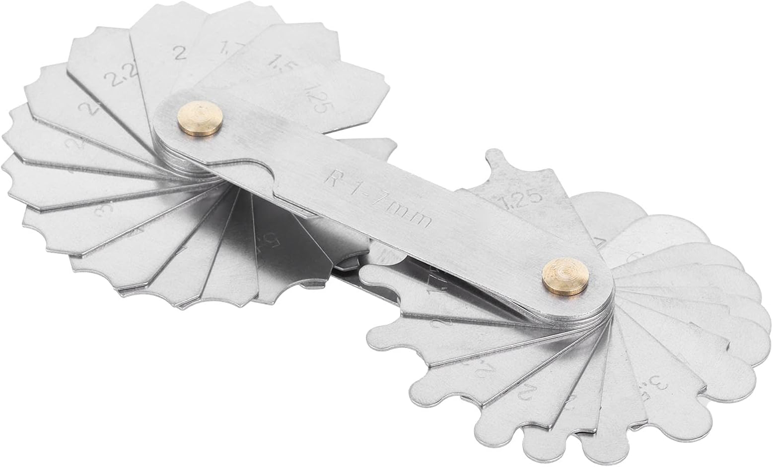 Radius Gauge, Alloy Steel Radius Gauge Radius Measuring Tool Sturdy For ...