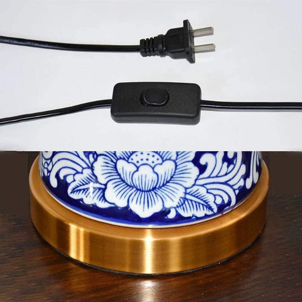 BITWIT Desk Lamps For Home Office, LED Cream Ceramic and Antique Brass ...