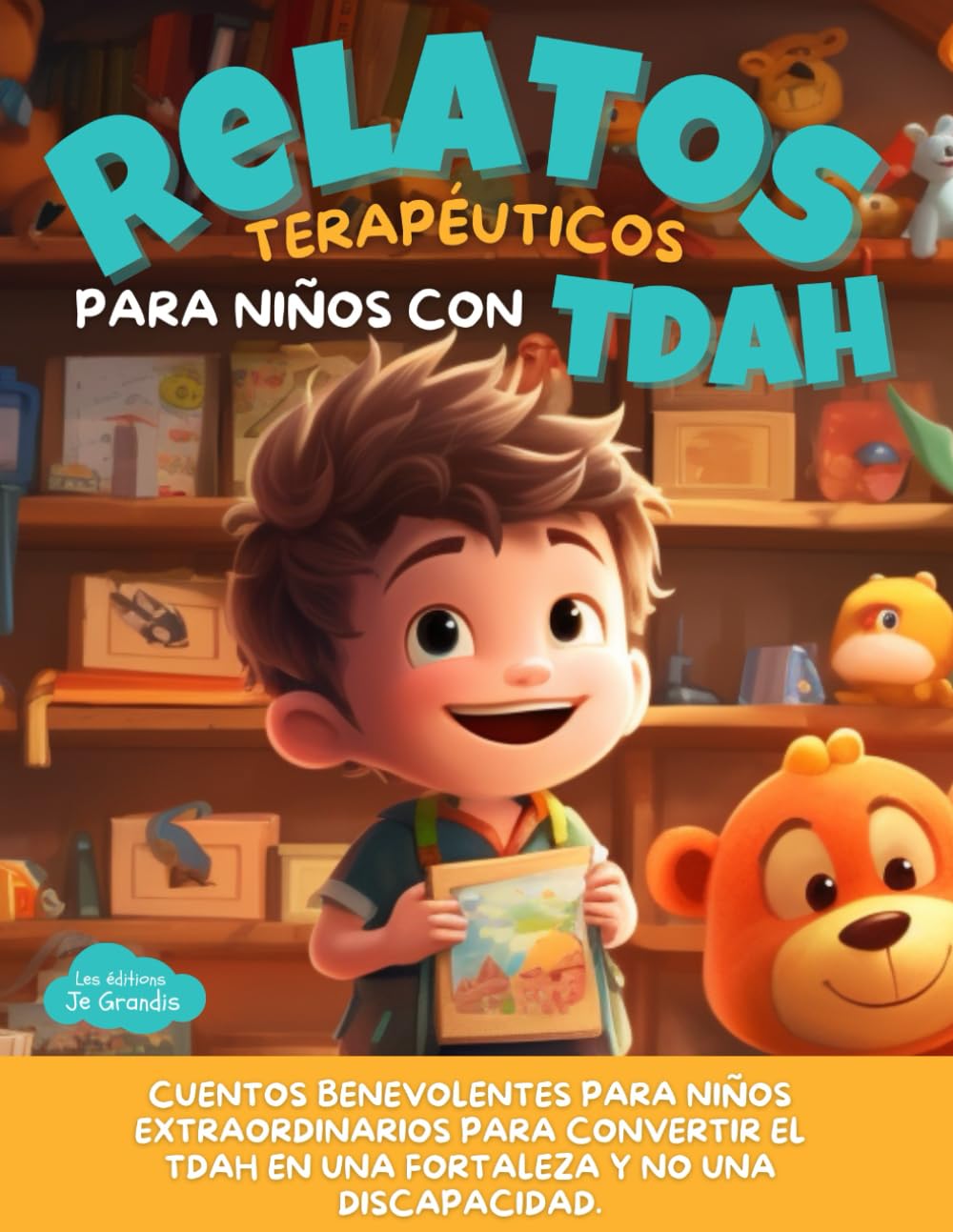 Amazon.com: Relatos terapéuticos para niños con TDAH: Historias mágicas ...