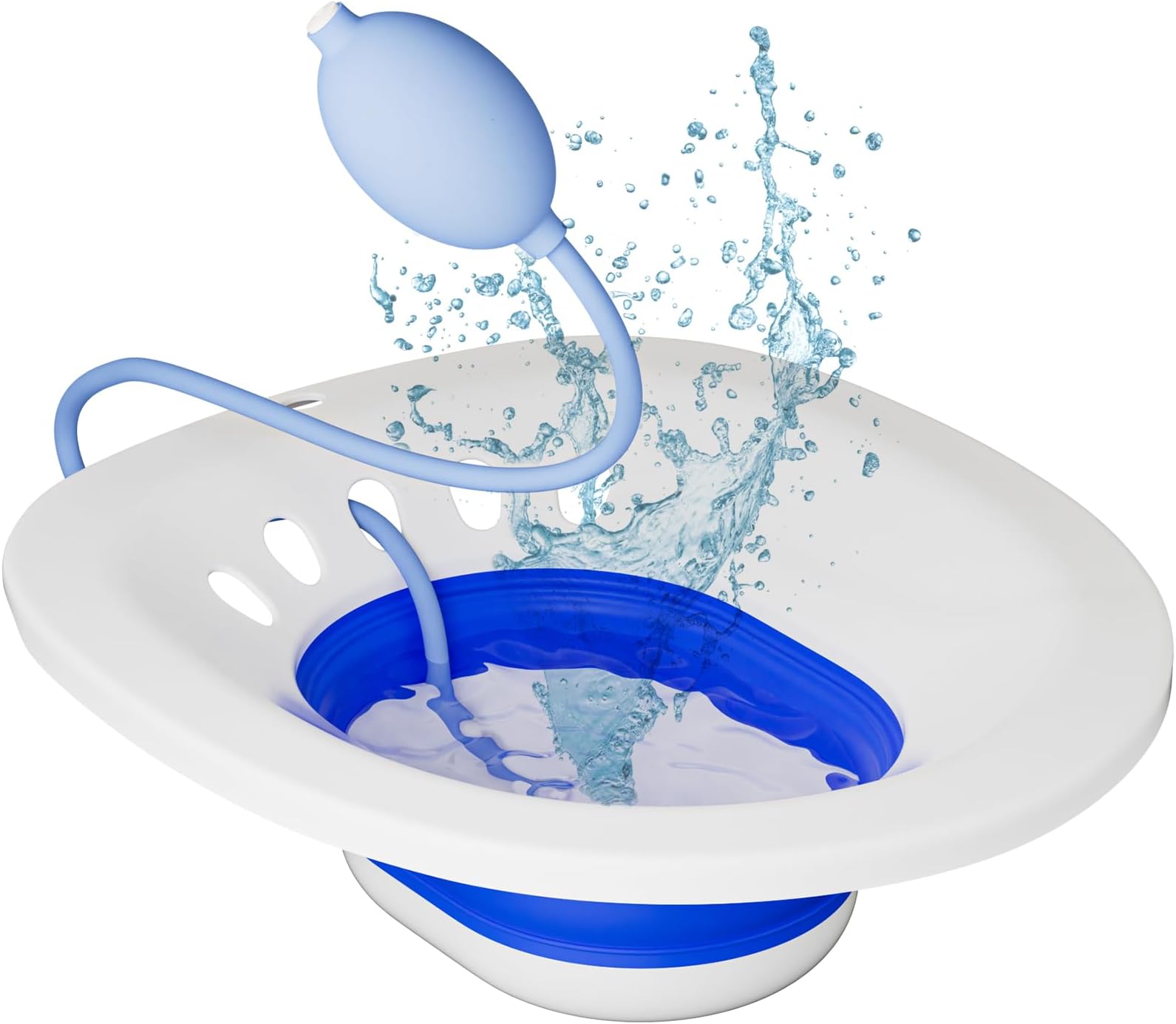 Amazon.com: Foldable Sitz Bath for Hemorrhoid Relief, Postpartum Care ...