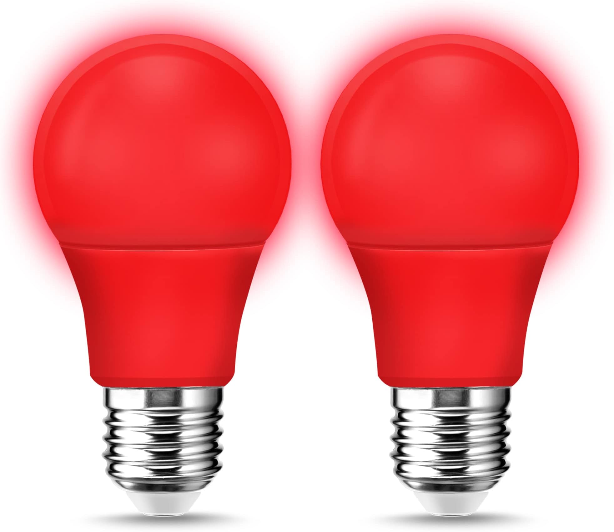 Feit Electric A19/TR/LED 4.5W Dimmable Red LED Light Bulb - Amazon.com