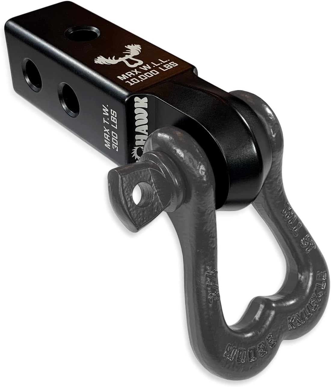 Amazon.com: Moose Knuckle Offroad XL Shackle Mohawk 2.0 Receiver Combo ...