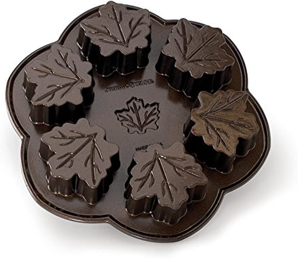 Amazon.com: Nordic Ware Maple Leaf Pan: Novelty Cake Pans: Home & Kitchen