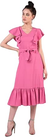 Amazon.com: EVE DRESSING One Piece Summer Wear Fit & Flare Maxi Dress ...