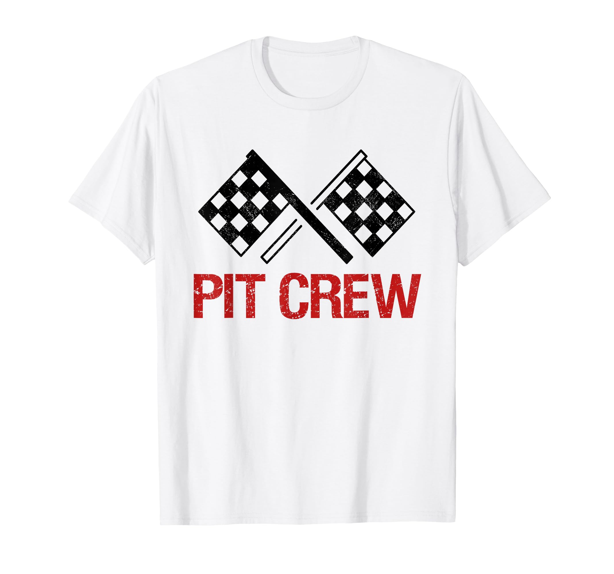 Amazon.com: Pit Crew for Racing Car Parties T-Shirt : Clothing, Shoes ...