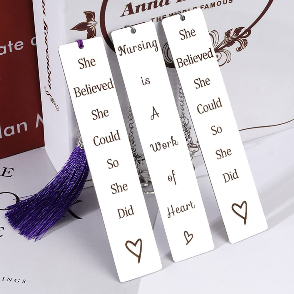 Snapklik.com : Bookmark Nursing Is A Work Of Heart Nurse Week ...