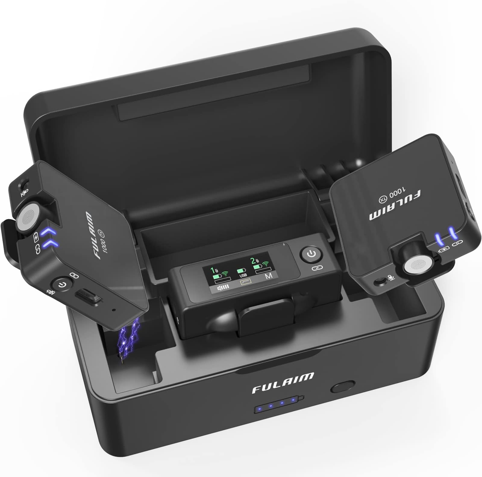 comica Vimo C3 Wireless-Microphone mit Noise Cancellation und ...