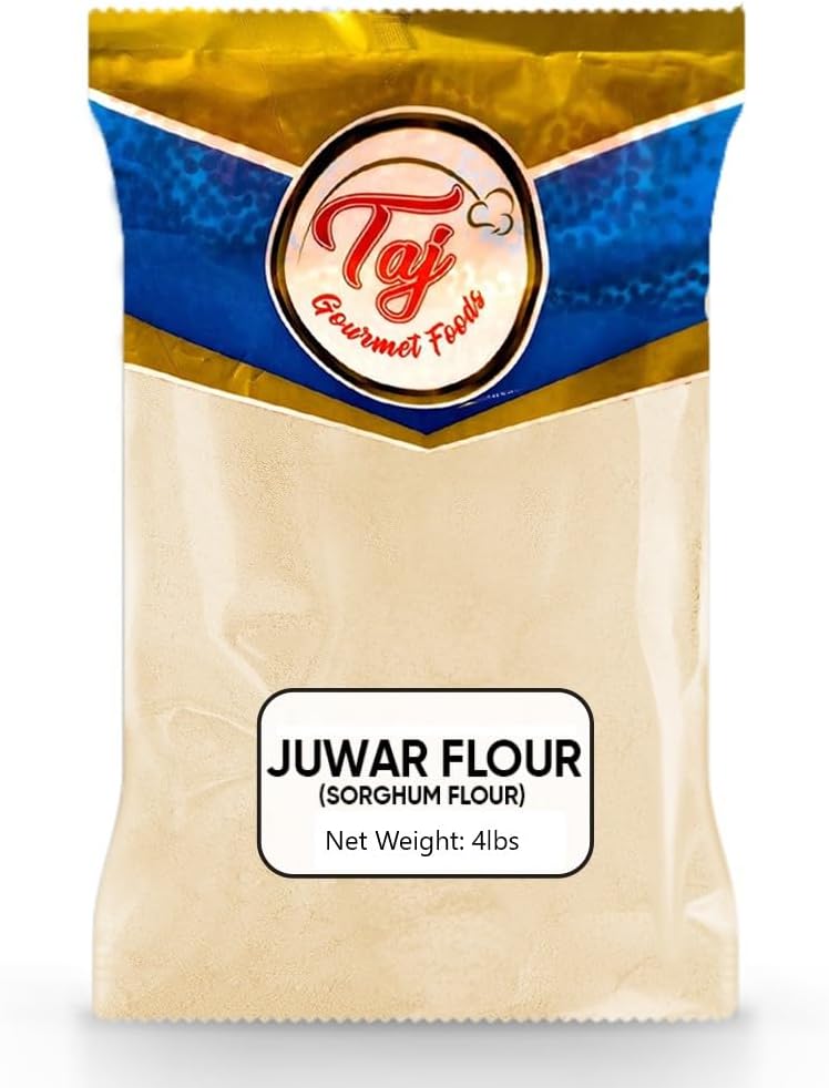 Amazon.com: TAJ Premium Sorghum Flour Juwar Jowar Flour, 4-Pounds