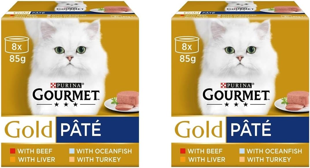 Purina Gourmet Gold Pâté, 8 x 85g : Amazon.co.uk: Pet Supplies