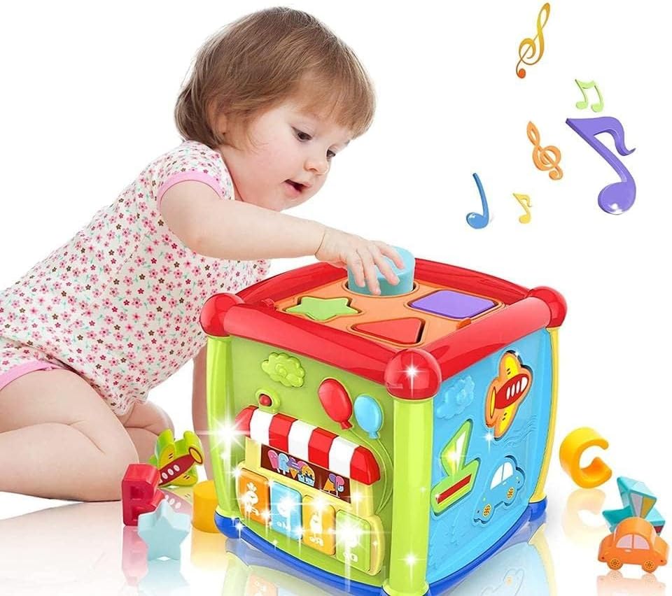 DEOXY 6 in 1 Musical Leaning Baby Cube Including Letters Shape Piano ...