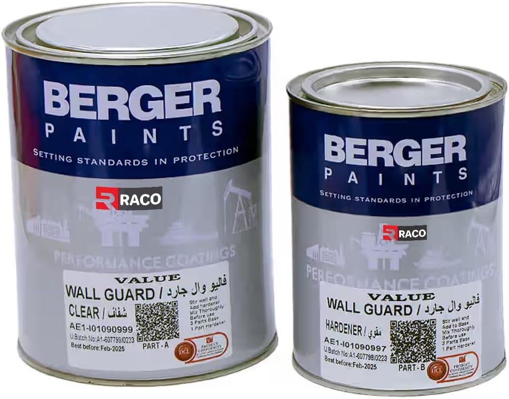 RACO BERGER Paints Wall Guard with Hardener to Prevent Moisture Related ...