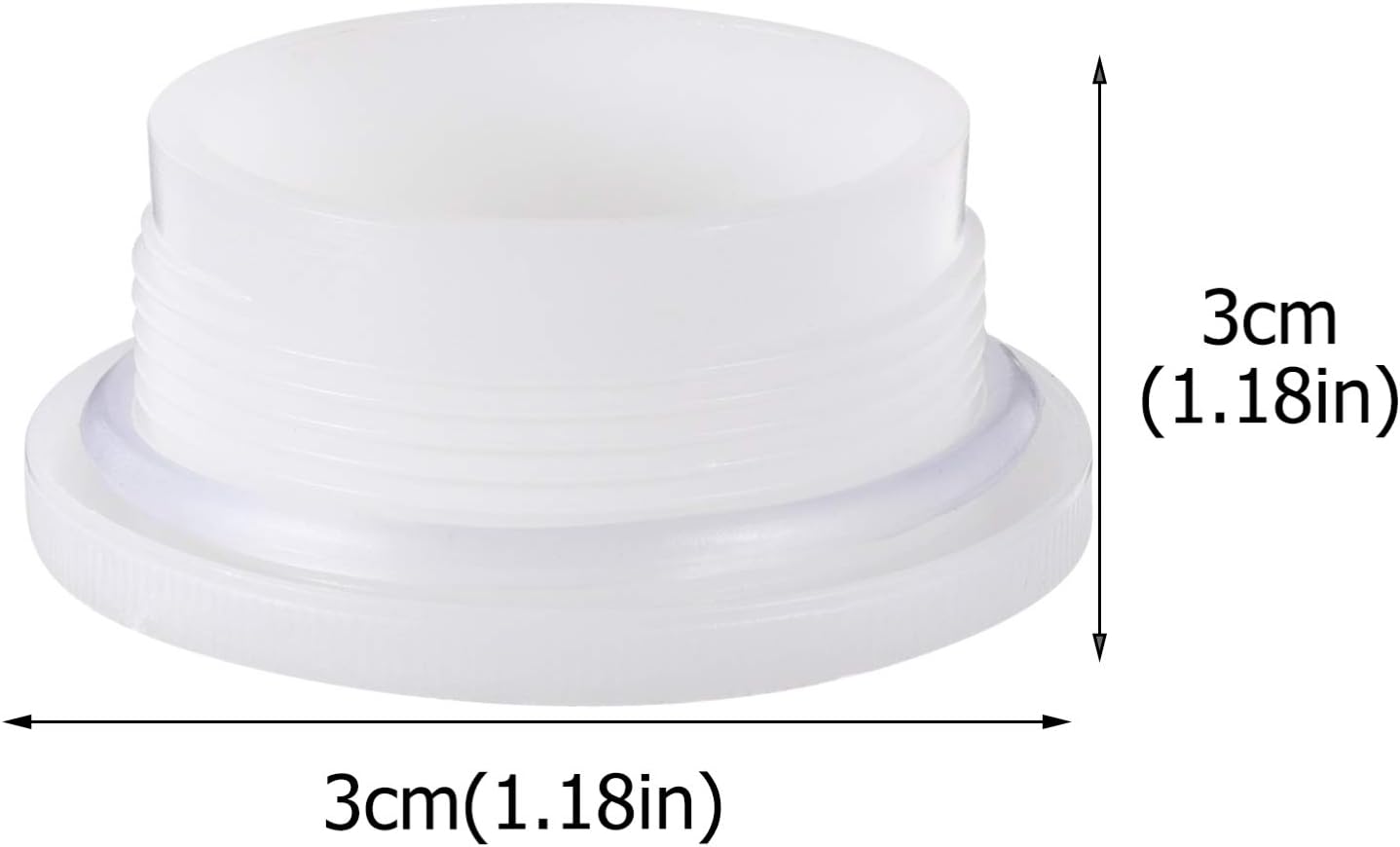 Balacoo 10 PCS 2 Bung Cap, Fine Thread Plastic Drum Bung for Plastic ...