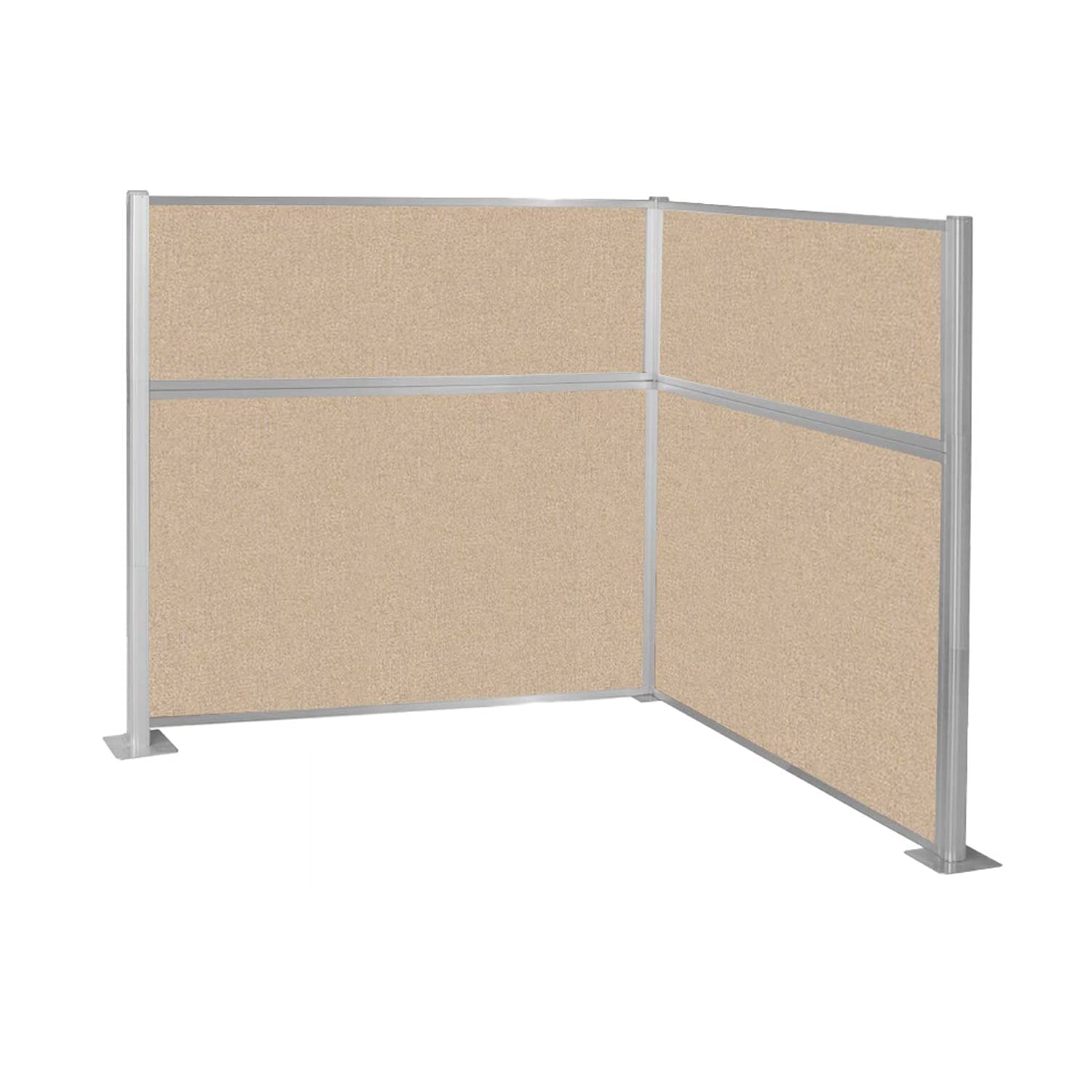 Versare Hush Panel Cubicle Kit 6 X 6 L Shape | Desertcart UNITED STATES