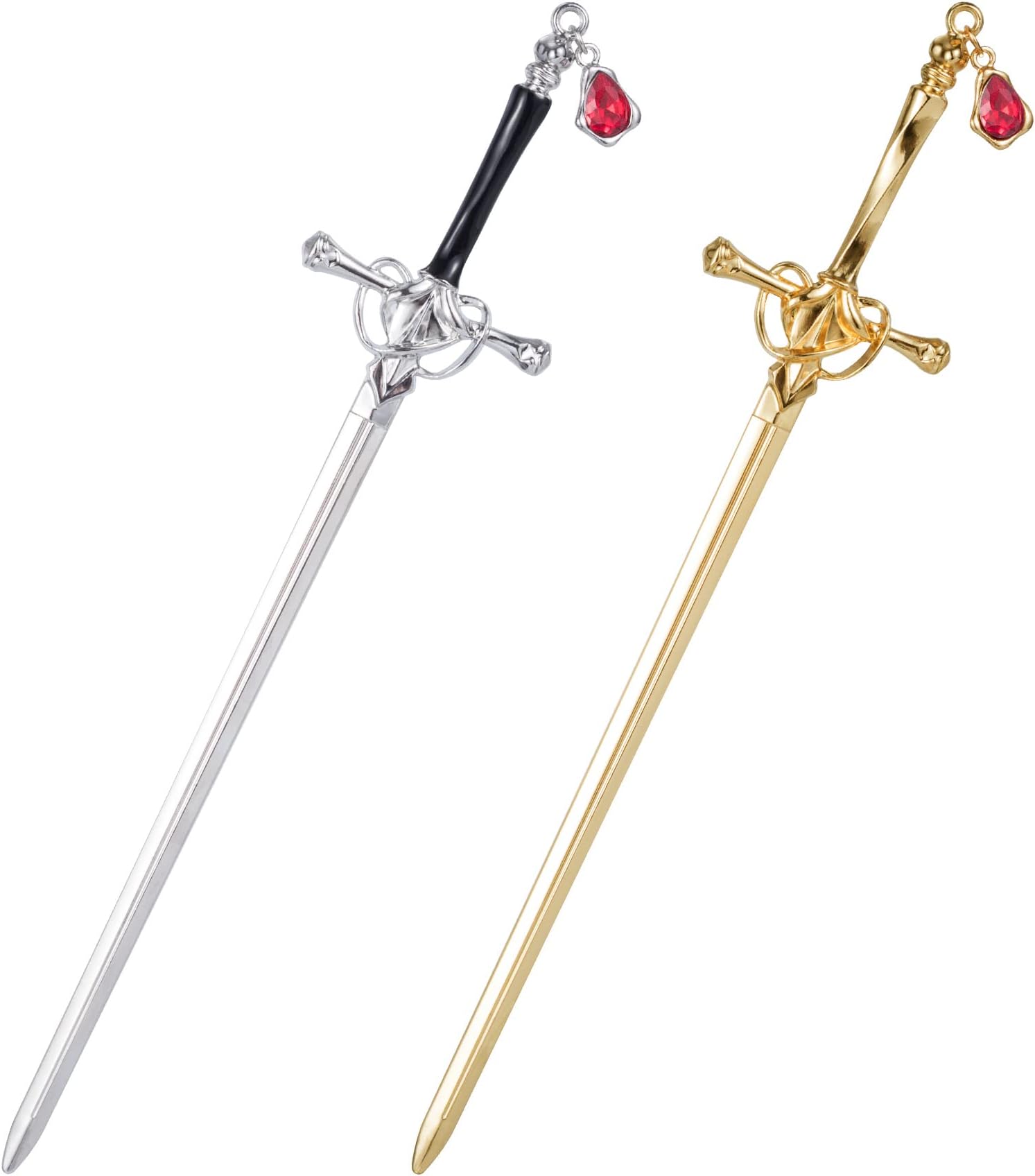 Amazon.com : Sword Sword Hair Pin Sword Stick Pagan Amulet Spirit Hair ...
